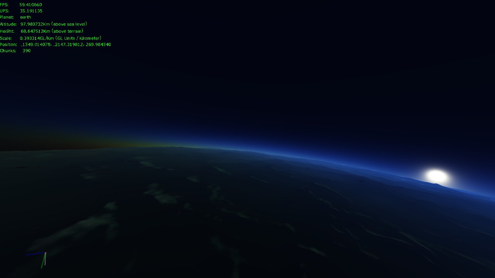 GitHub - Kelan0/Planet-Renderer: This is a rendering engine I made to render a full-scale planet ...