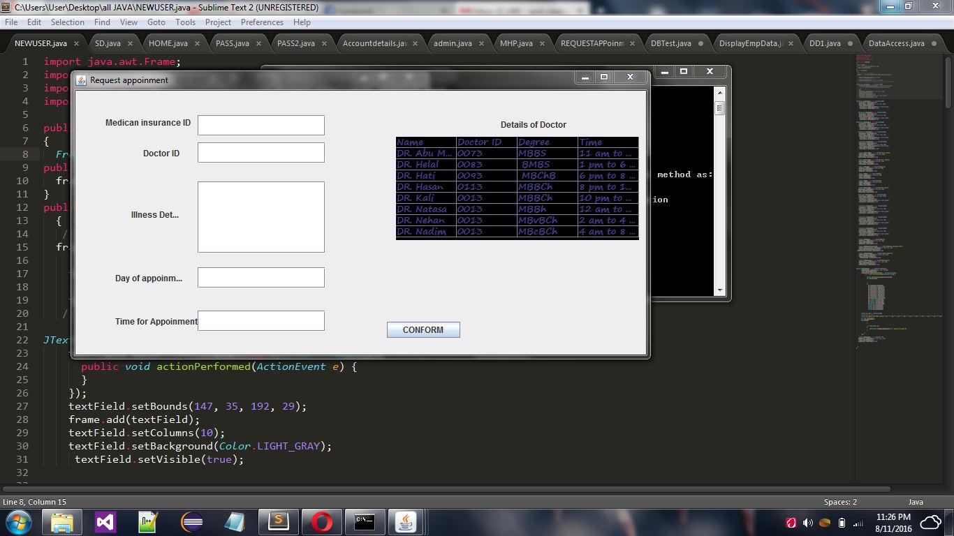 GitHub - anik86p/Hospital-Management-System: A Small Desktop ...