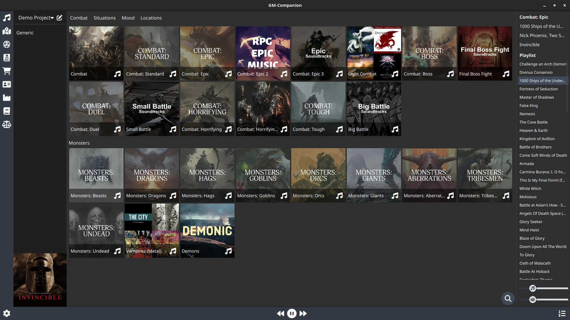 GitHub - PhilInTheGaps/GM-Companion: A tool for tabletop rpg gamemasters