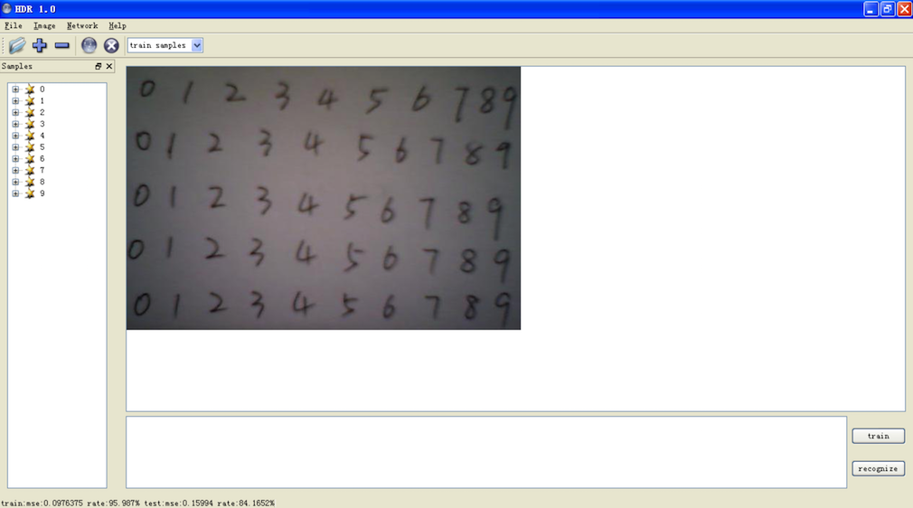 GitHub - tboox/hnr: :star2: An off-line handwritten numeral recognition system