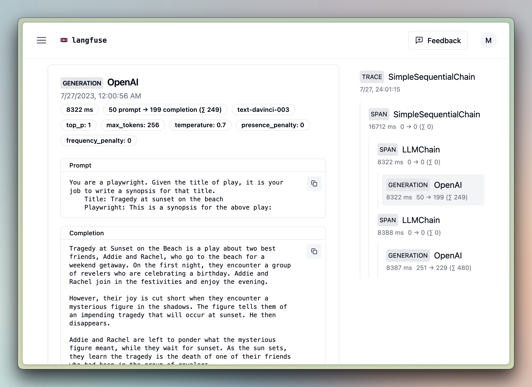 Langfuse Python · GitHub