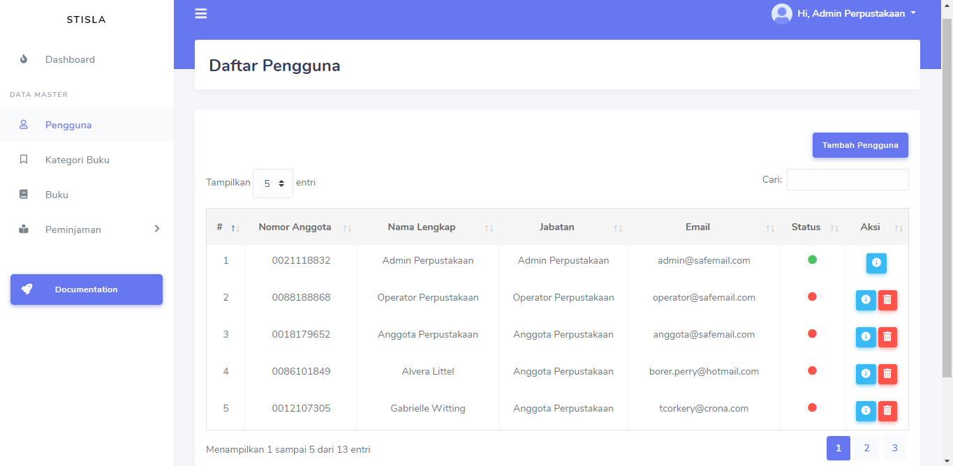 GitHub - mrizkimaulidan/perpusweb: Aplikasi peminjaman buku perpustakaan Framework Laravel 8