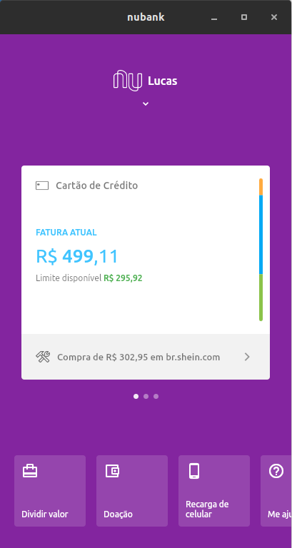 GitHub - luscas/nubank-clone: Clonando o Nubank utilizando Flutter