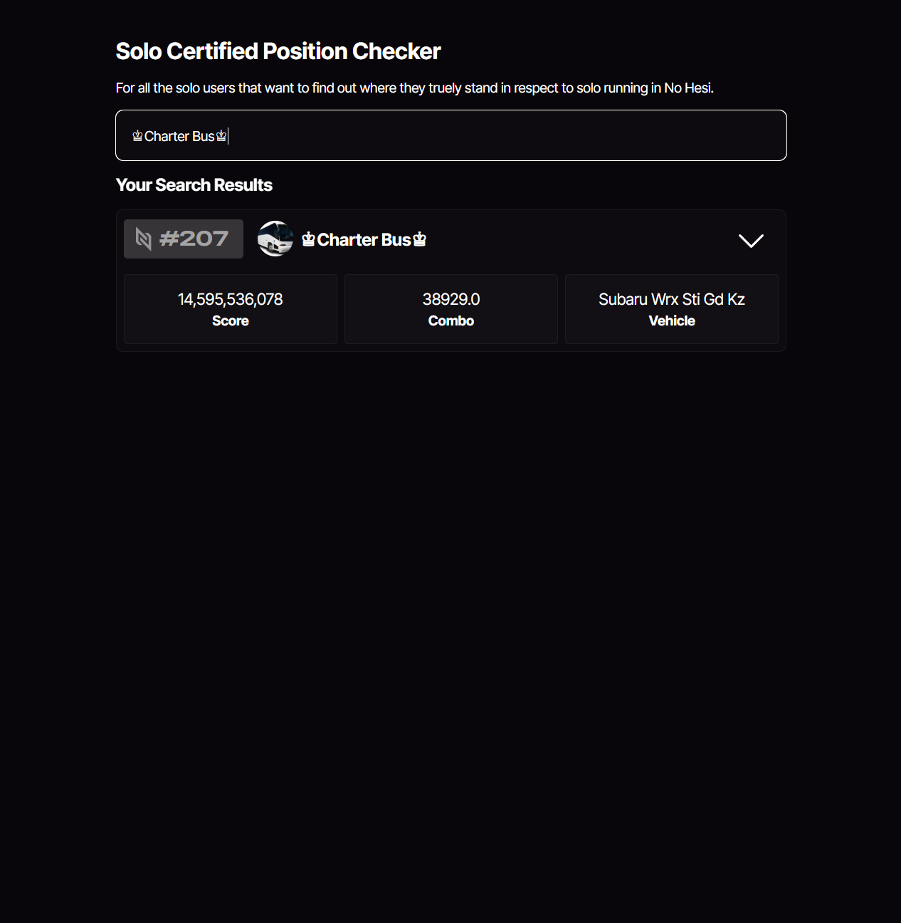 GitHub - NexxonOfficial/nohesi-solo-checker: A No Hesi solo position checker to filter the ...