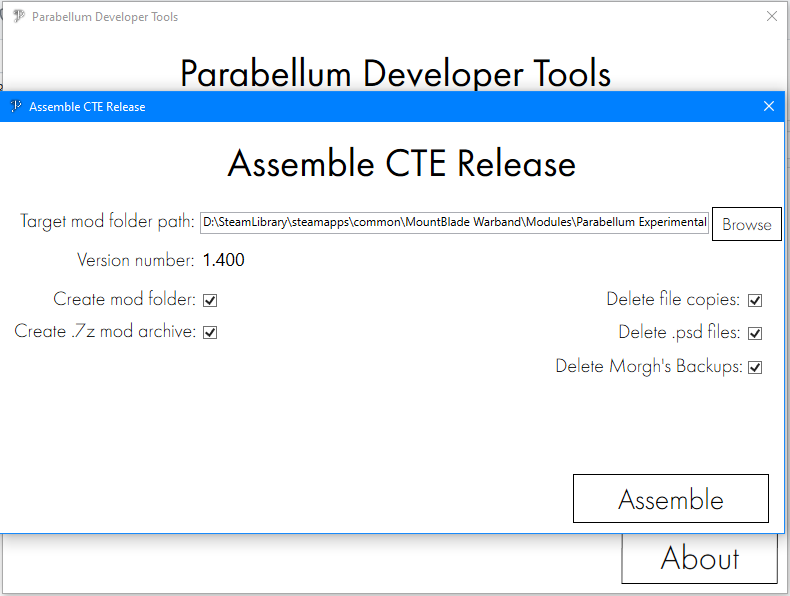 GitHub - EldarFara/Parabellum-Developer-Tools