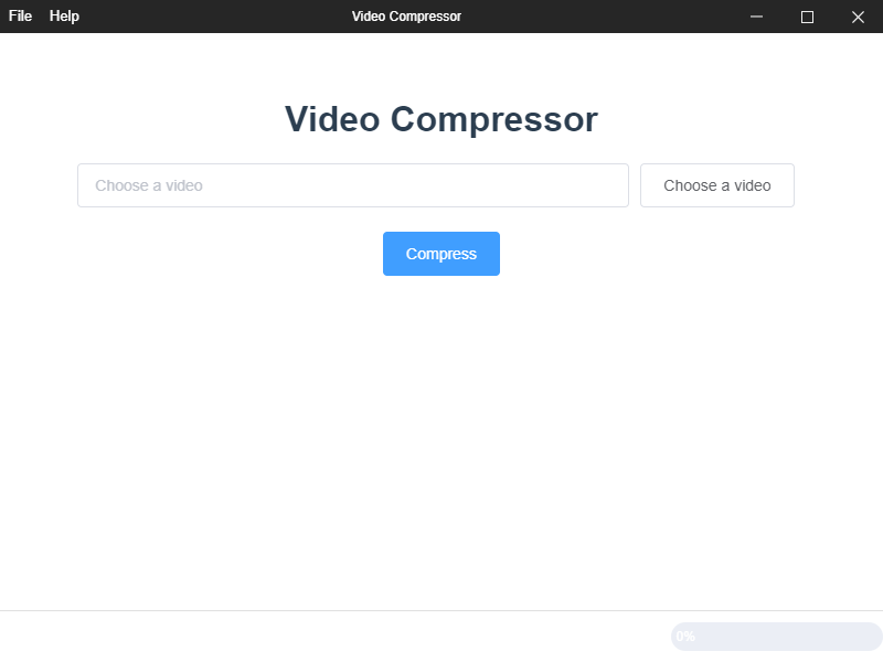 GitHub - akcware/Video-Compressor: Light weight cross platform video compressor app written with ...