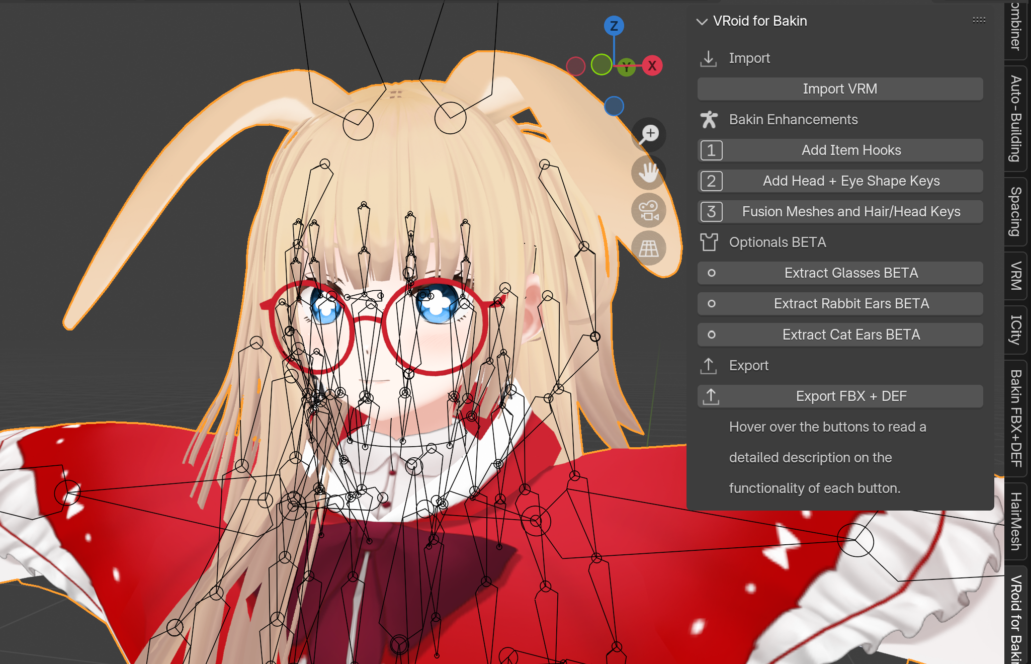 GitHub - Meringue-Rouge/bakin-vrm-blender: Easily import, rig item hooks and fixes, and export a ...