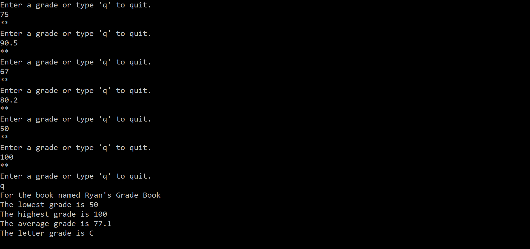 GitHub - RdotSilva/CSharp-GradeBook: C# Grade Book used for tracking ...