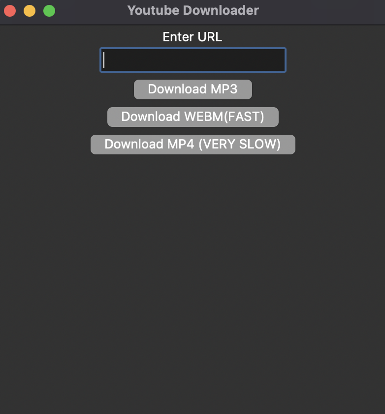 GitHub - ryanhubler/Youtube-Downloader: A simple youtube downloader ...
