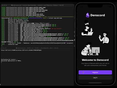 GitHub - denver-code/denscord: Tiny Discord Clone using FastAPI and MongoDB [Backend]