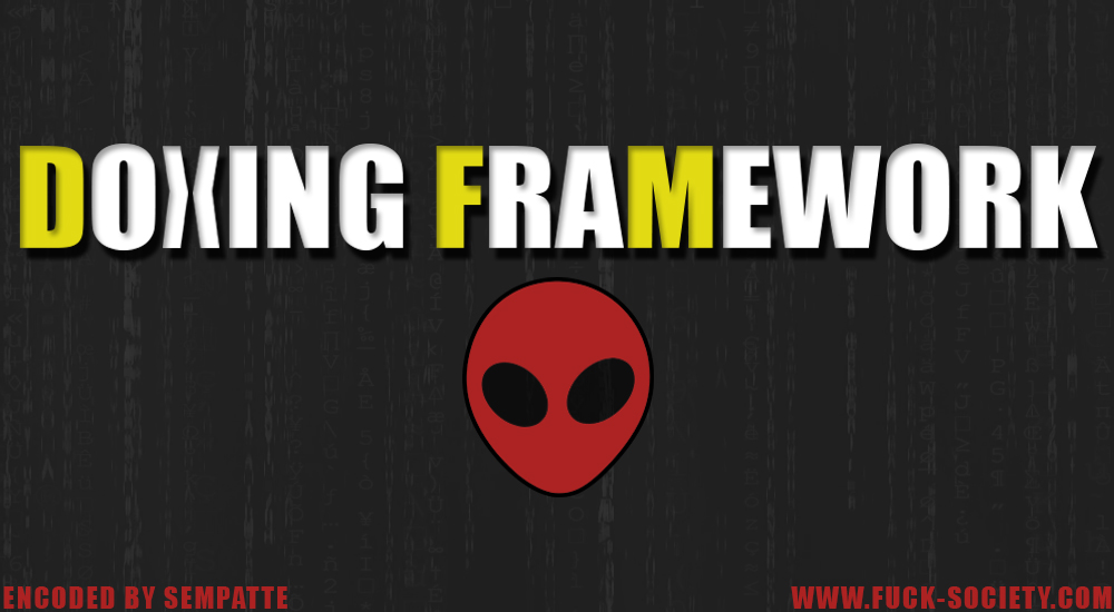 GitHub - Sempatte/DoxingFramework: Doxing tool