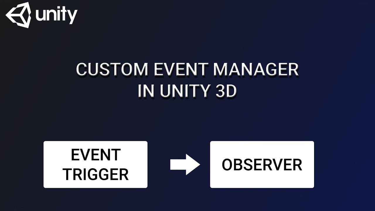 GitHub - OverflowArchives/unity-3d-custom-event-manager