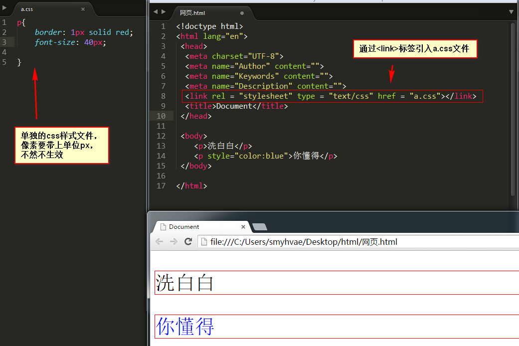 Web/02-CSS基础/03-CSS样式表和选择器.md at master · qianguyihao/Web · GitHub
