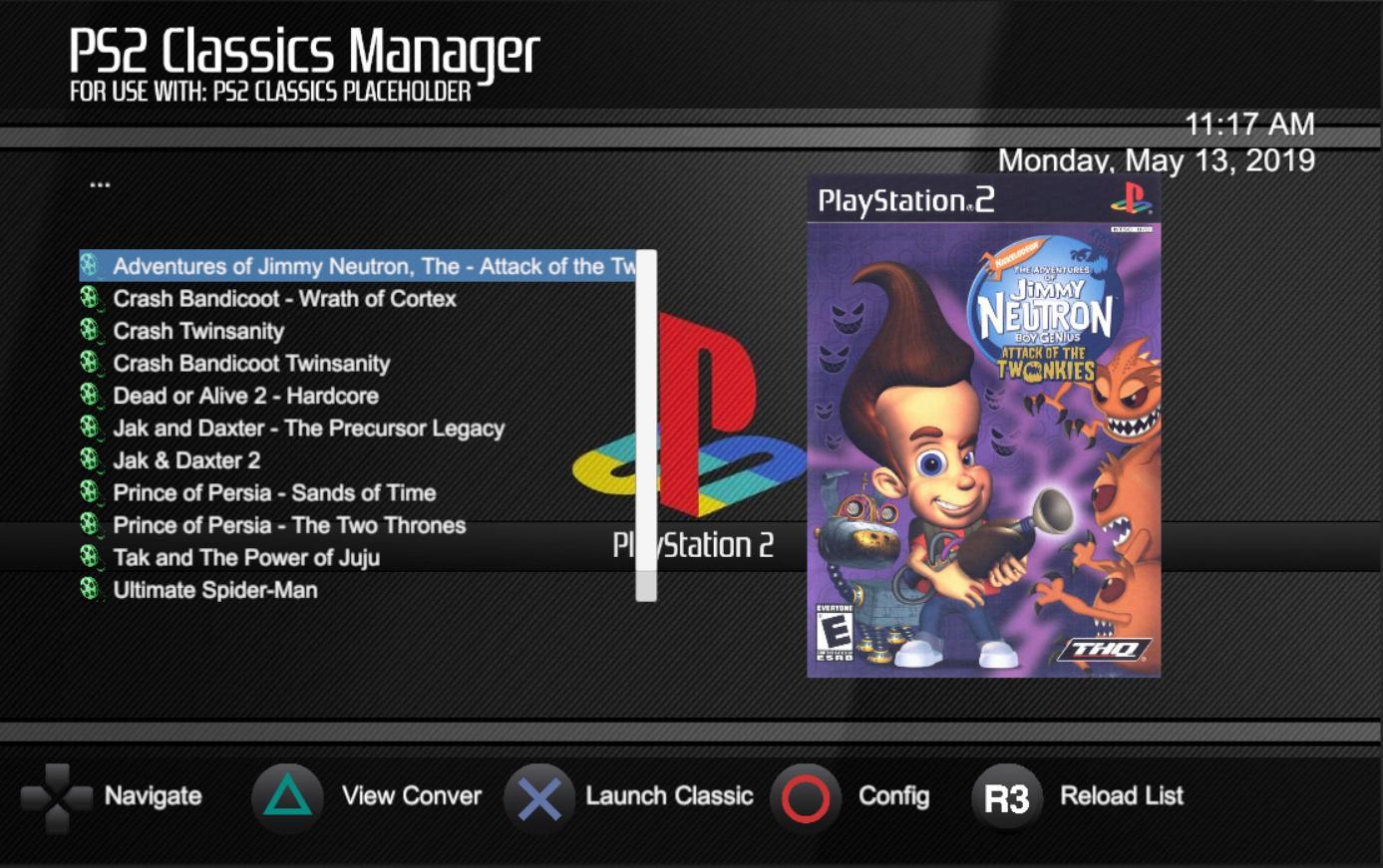 GitHub - xXxTheDarkprogramerxXx/PS2-Classics-Replacer: PS2 Classics Manager Created in Unity and c++