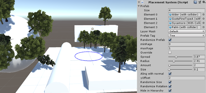 GitHub - marmitoTH/Unity-Prefab-Placement-Editor: Paint any prefabs outside Unity terrain.