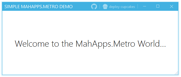 GitHub - punker76/MahApps.Metro.Simple.Demo: A simple clean MahApps ...