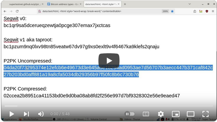 GitHub - supertestnet/p2pk_playground: A site for creating P2PK outputs ...