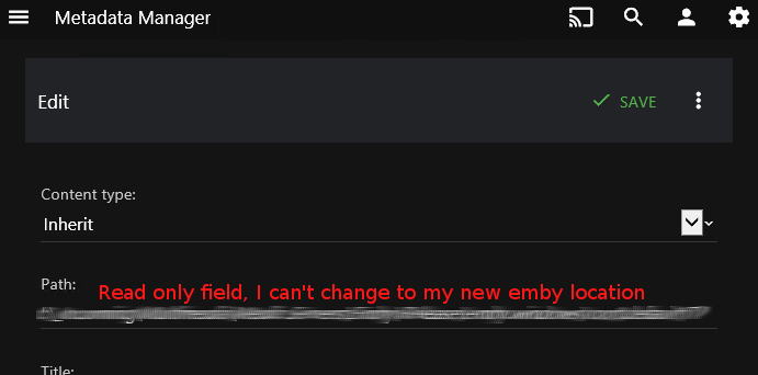 Question: How to change metadata manager path · Issue #2524 · MediaBrowser/Emby · GitHub