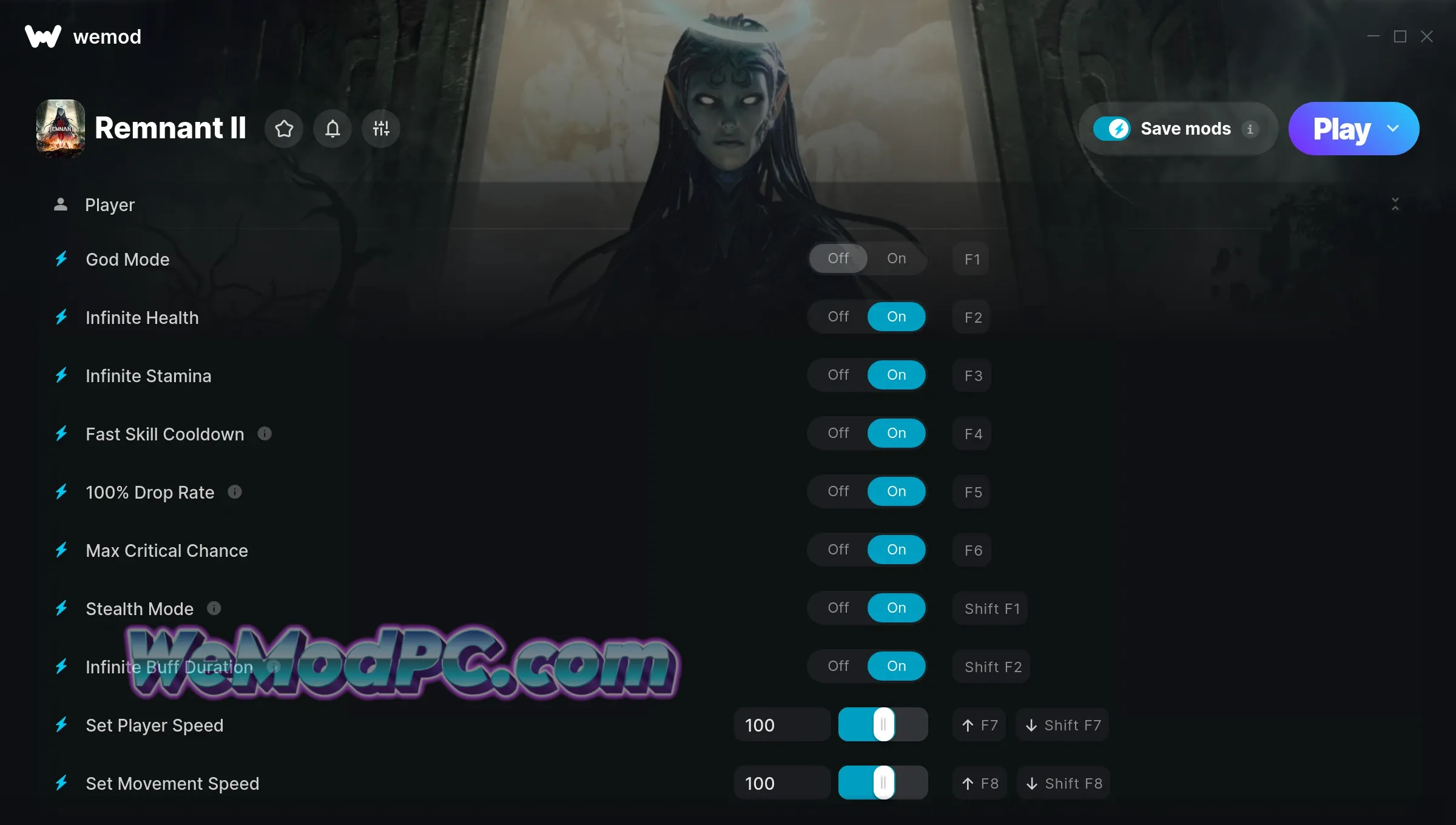 GitHub - blueberry-mrmarmok/Remnant-II-mod-god-mode: No recoil Remnant2, Infinite health Remnant ...