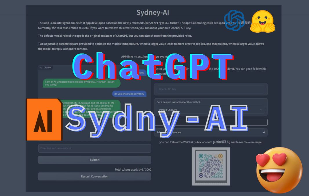 GitHub - JunchuanYu/Sydney