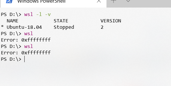 WSL2 backend always crash System.InvalidOperationException: Failed to deploy distro docker ...