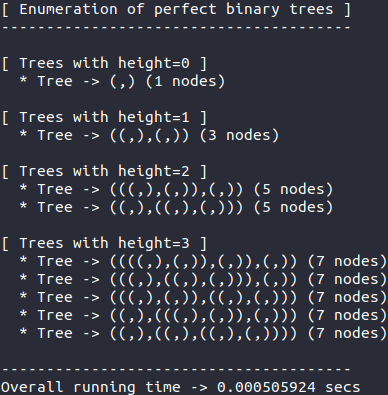 GitHub - nlerme/nessy: C++ library for enumerating, generating and counting perfect binary trees