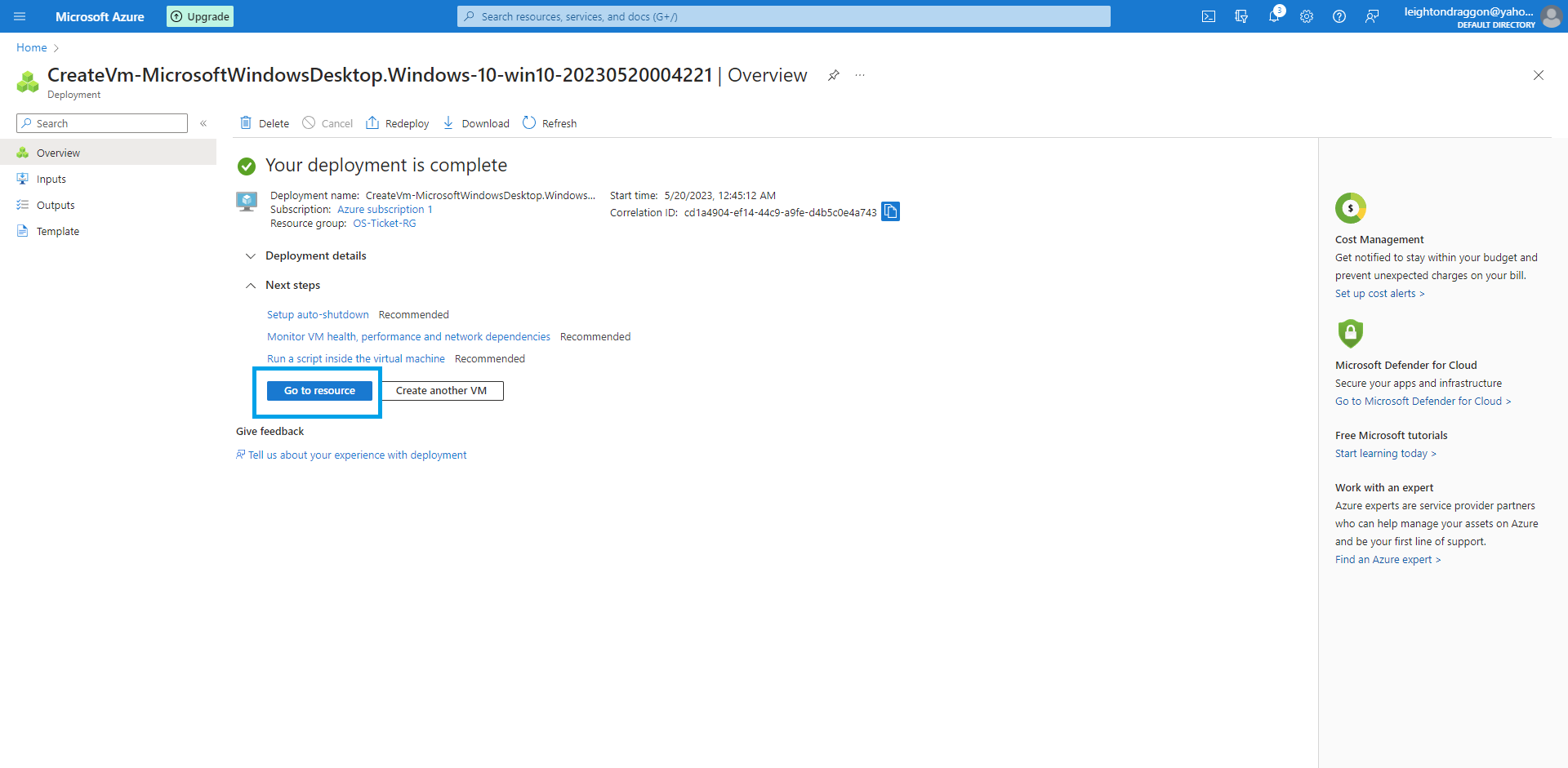 GitHub - leightondraggonII/Microsoft-Azure-Virtual-Machine-Creation-and-Connection