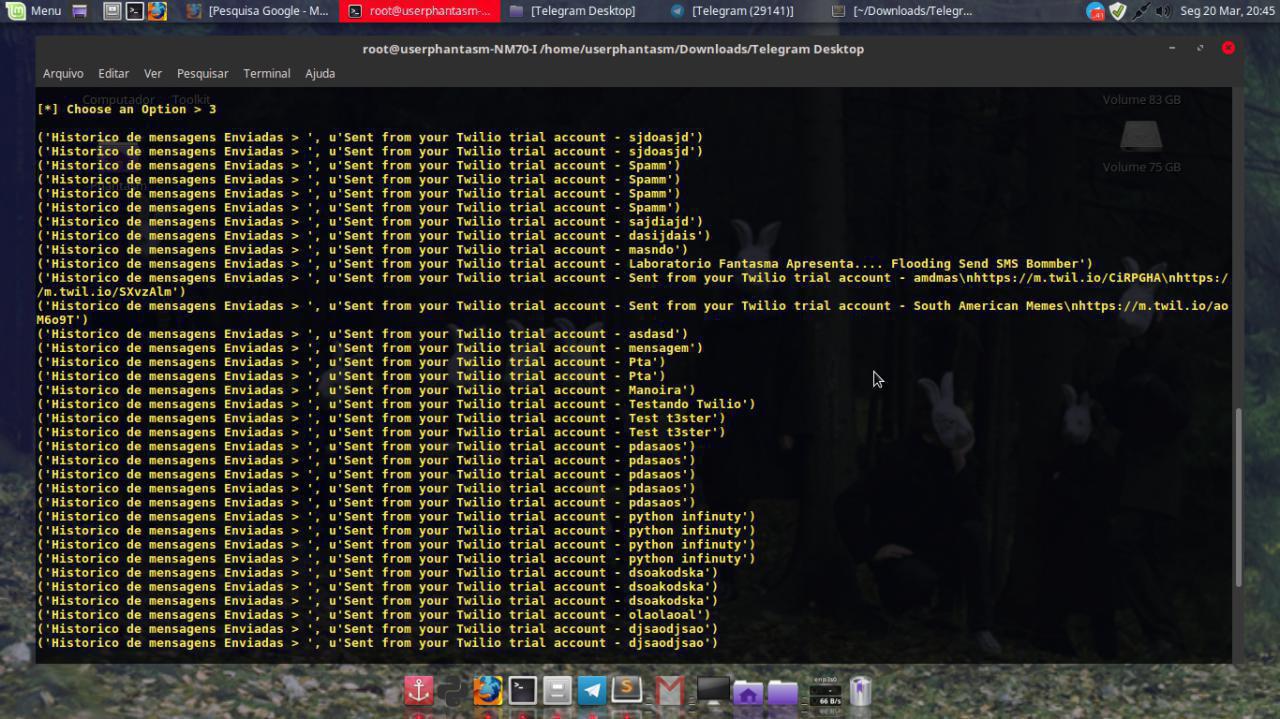 GitHub - elcapitan01/SMS_Flooder: Software to send messages, Using the Twilio library, for the ...