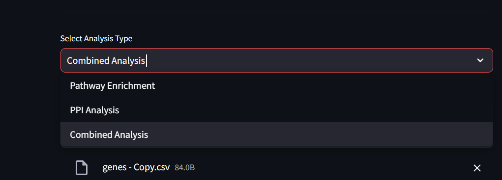 GitHub - shari01/Pathway-PPI-Analysis-Tool: Streamlit-powered web app for Pathway Enrichment and ...