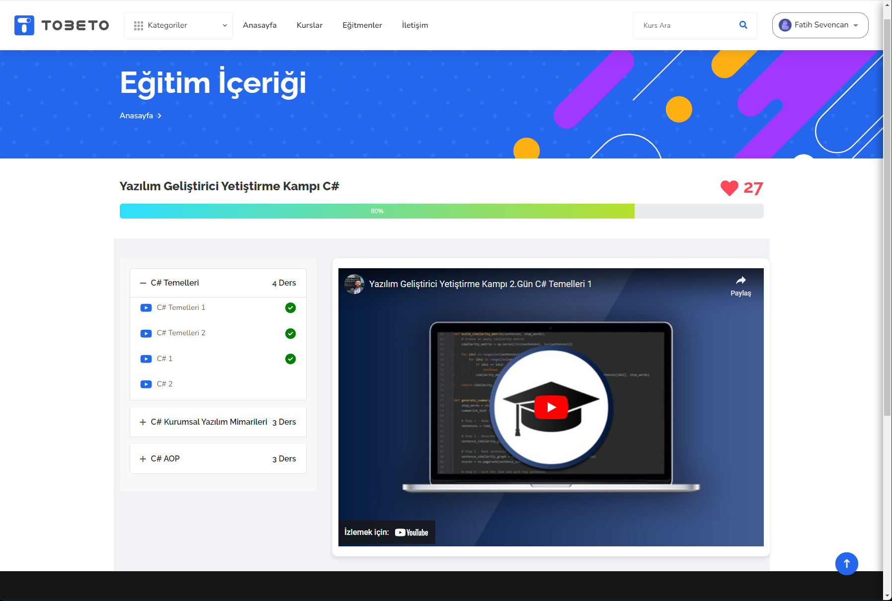 GitHub - FSevencan/EducationPlatformFrontEnd