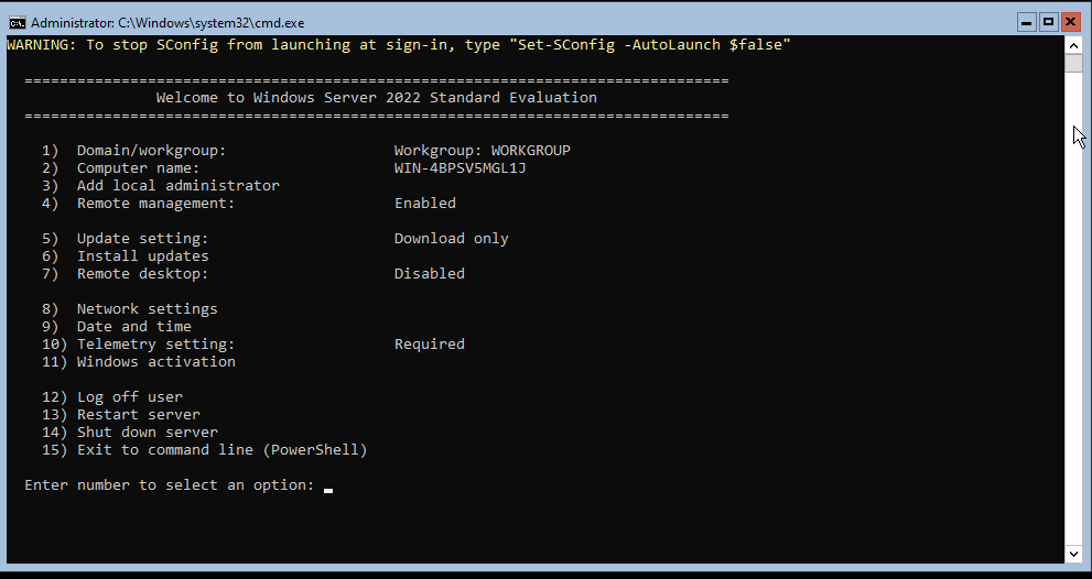GitHub - anthonysknapp/Configuring-Non-GUI-Windows-Server-2022: Installing Windows Server 2022 Core