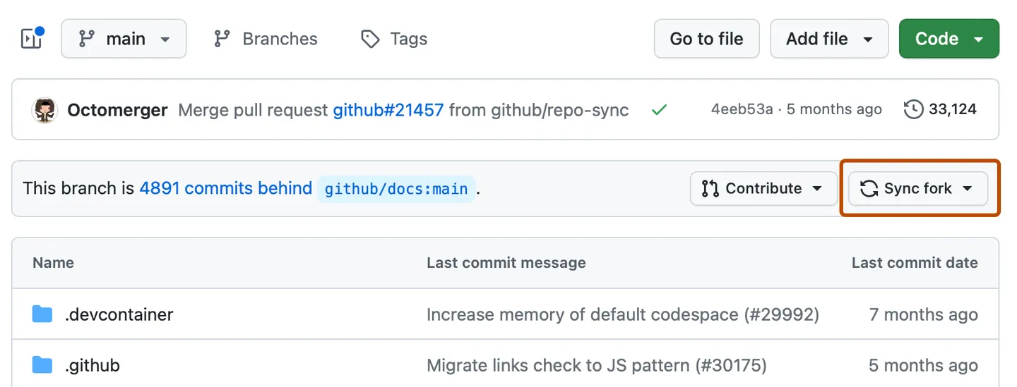 Feature request: Sync fork with GitHub Desktop · Issue #18361 · desktop/desktop · GitHub