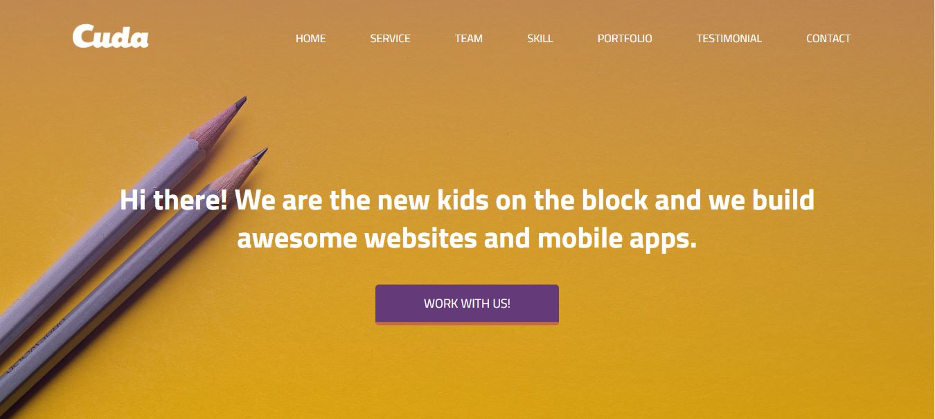 GitHub - Piyashhasan/Cuda-portfolio-template-Psd-to-Html: Cuda Portfolio template. Its an ...