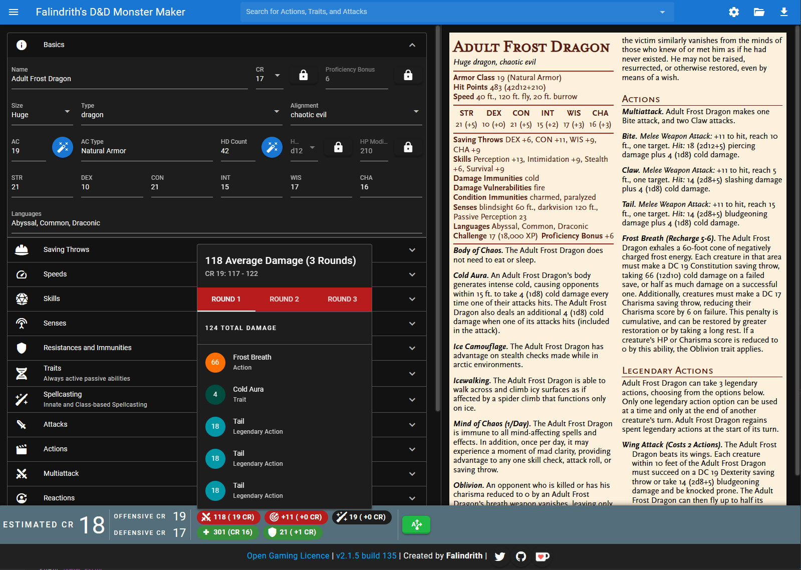 GitHub - palikhov/5e-creature-statblock: A monster stat block builder for 5th edition Dungeons ...