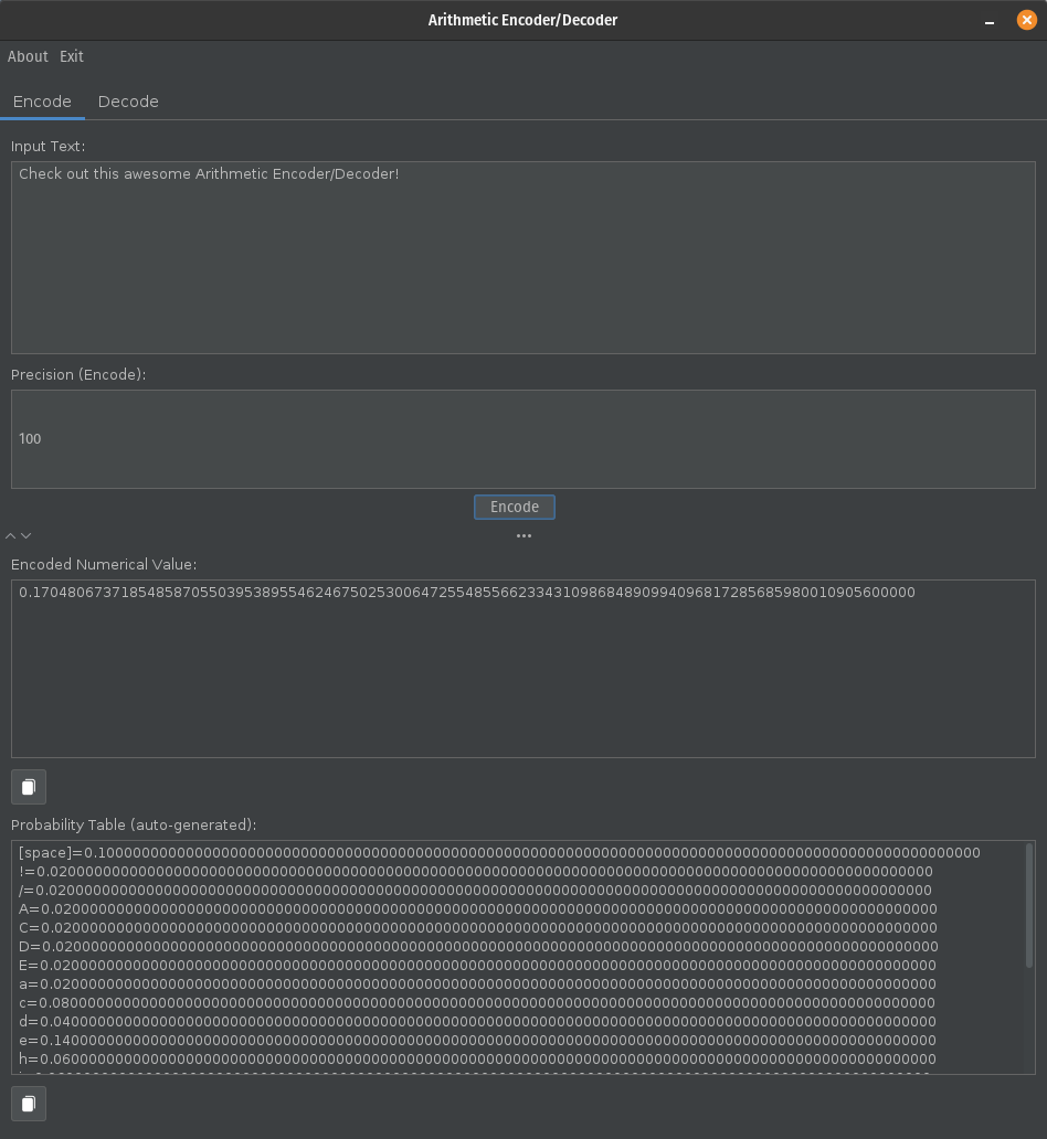 GitHub - abullard1/Arithmeticoder-An-Arithmetic-Encoder-Decoder ...