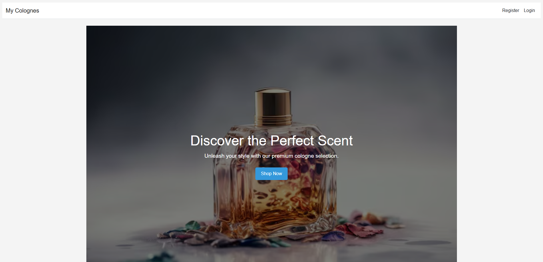 GitHub - KabeloDev/Cologne-Store-web