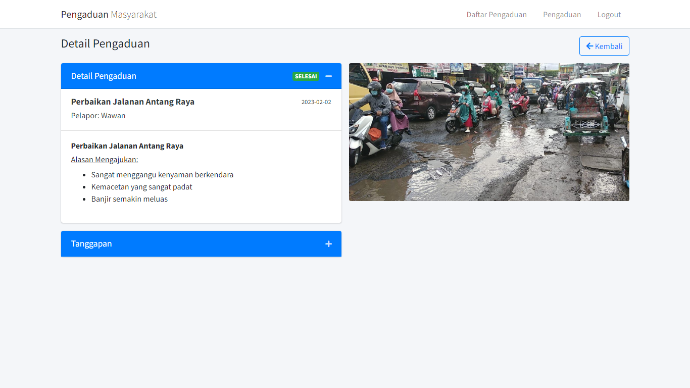 GitHub - Napdoee/ukkrpl_p2_pengaduan: Ujian Kompetensi Keahlian RPL Paket 2 Aplikasi Pengaduan ...