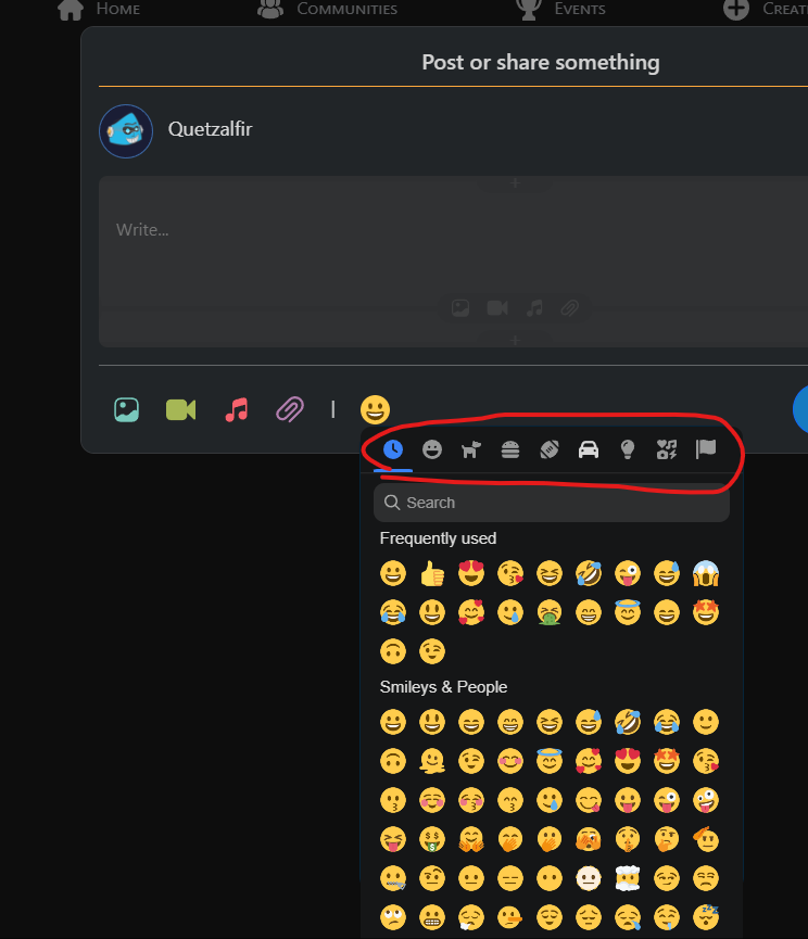 Emoji Mart Picker categories not responding to click events · Issue ...