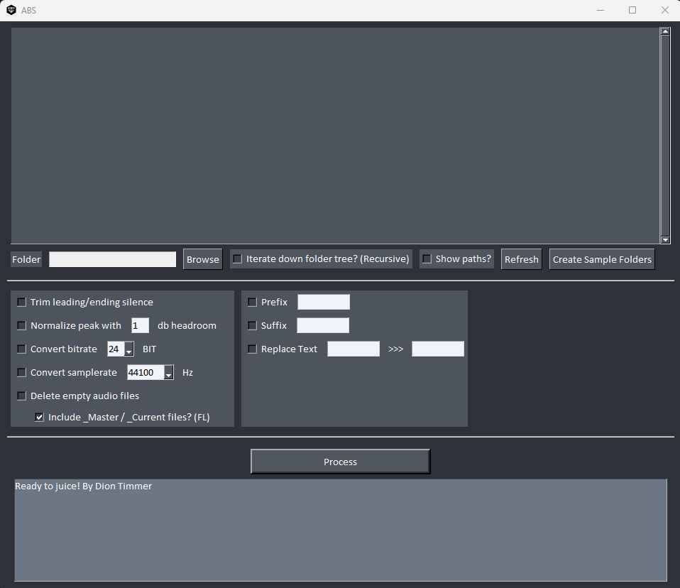 GitHub - diontimmer/AudioBatchScripts: This is ABS, a list of highly powerful batch file ...
