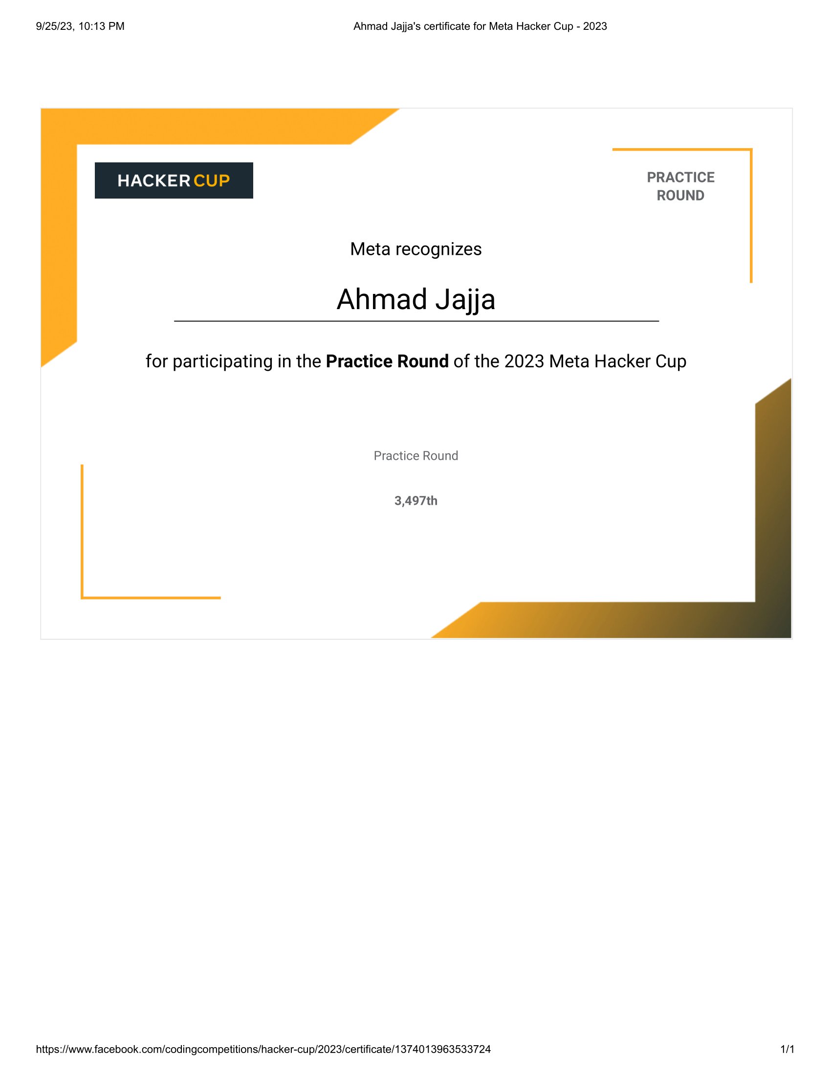 GitHub - Ahmadjajja/MetaHackerCup2023