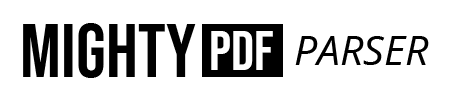 GitHub - tariky/mighty-pdf-parser: Simple JavaScript PDF parser without ...