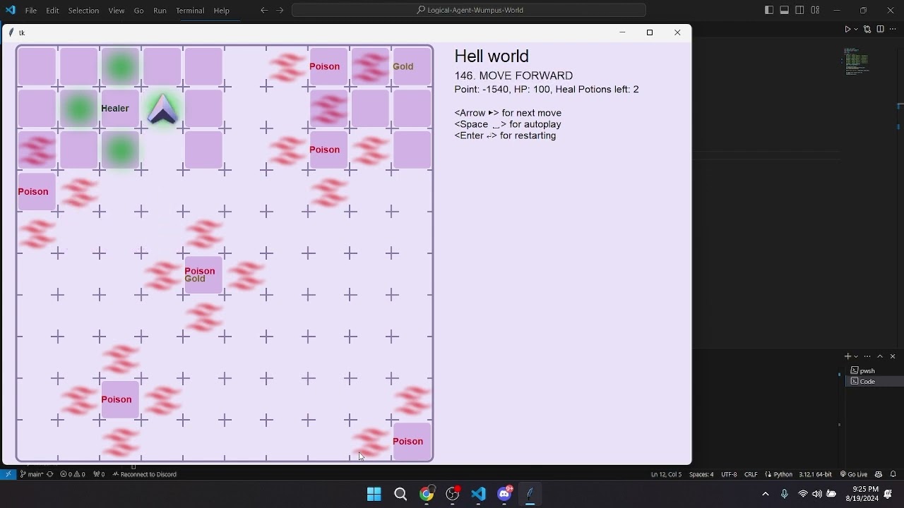 GitHub - nezuni1812/Logical-Agent-Wumpus-World: Introduction to Artificial Intelligence (HCMUS ...