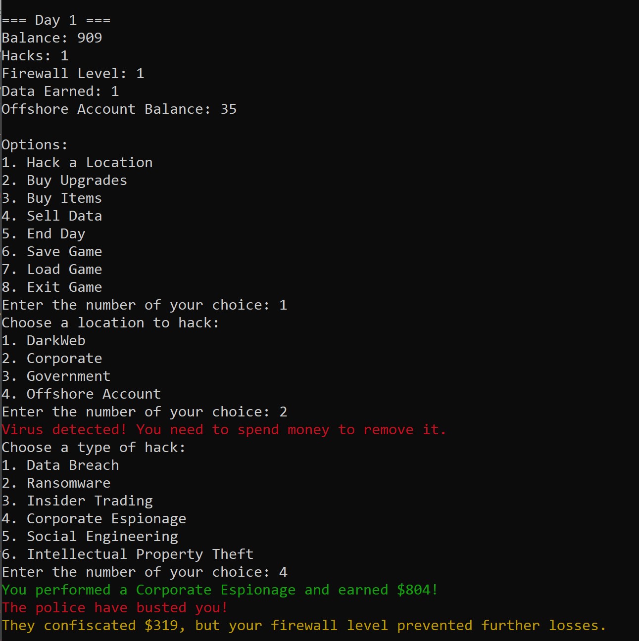 GitHub - milosilo/hacker_warz: Hacker Warz is a text-based hacking simulation game inspired by ...
