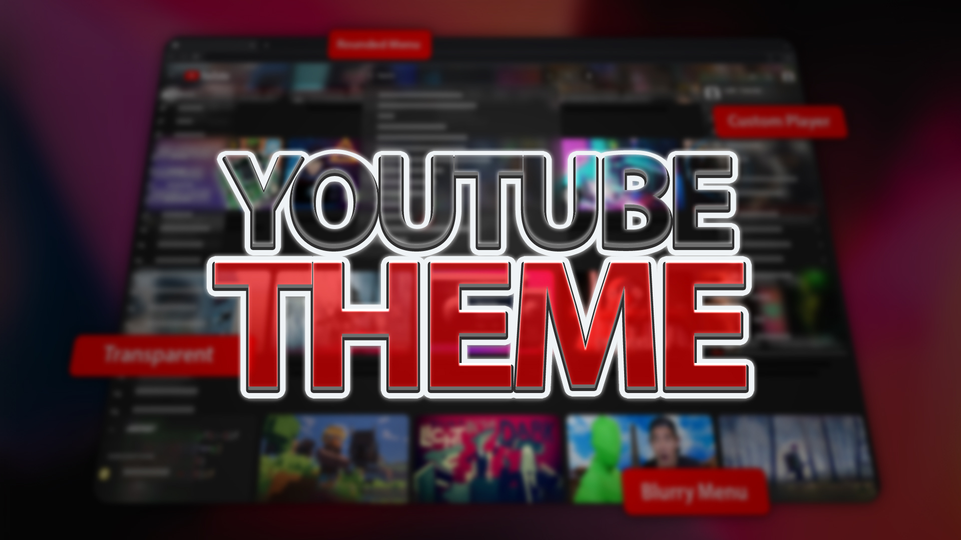 GitHub - LawOff/YouTubeFluent: A Fluent Theme for YouTube, using css ...