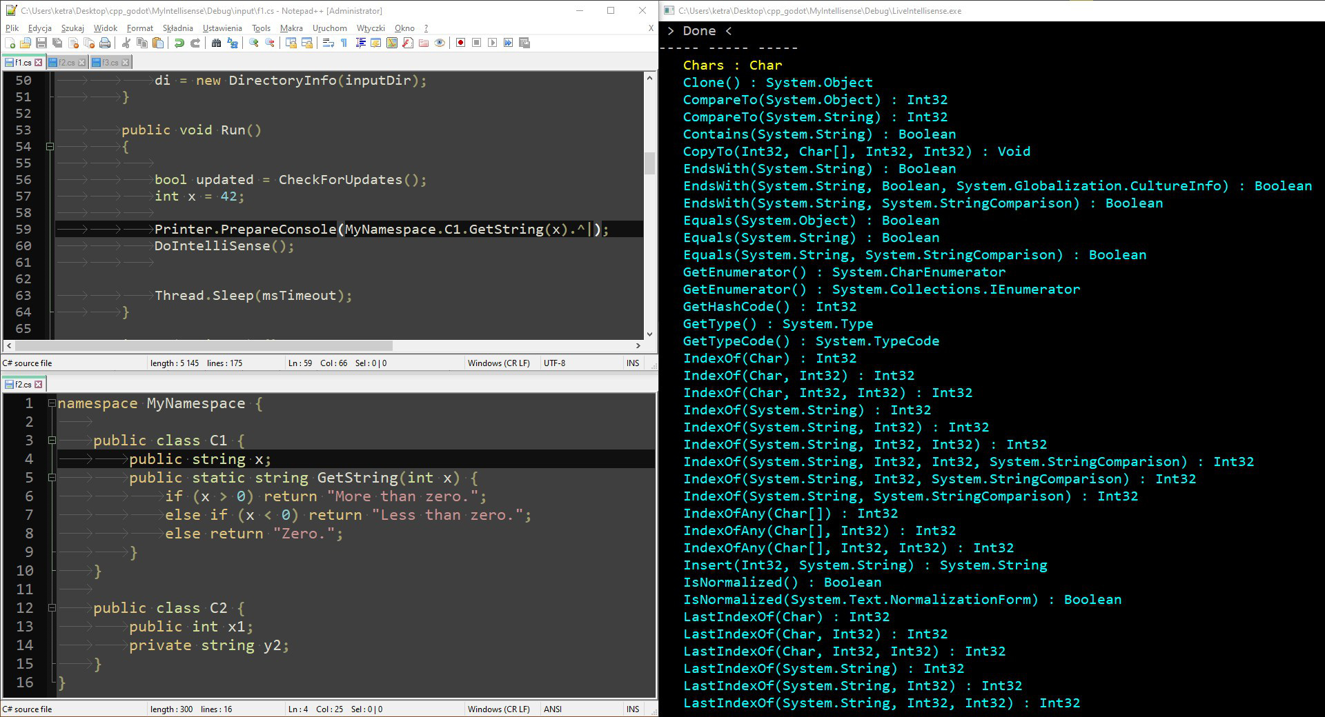 GitHub - TheKetrab/godot-csharp-intellisense: Intellisense for csharp in godot game engine.