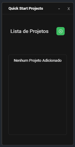 GitHub - jparrigo/Vscode-Projects-Quick-Start: Aplicativo com a finalidade de facilitar a ...
