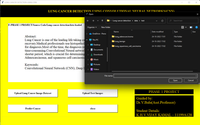 GitHub - vijaykhv/Lung-Cancer-Detection-Using-CNN: Convolutional Neural ...