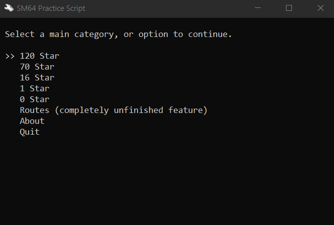 GitHub - Artemis6425/SM64Prac: SM64 practice script
