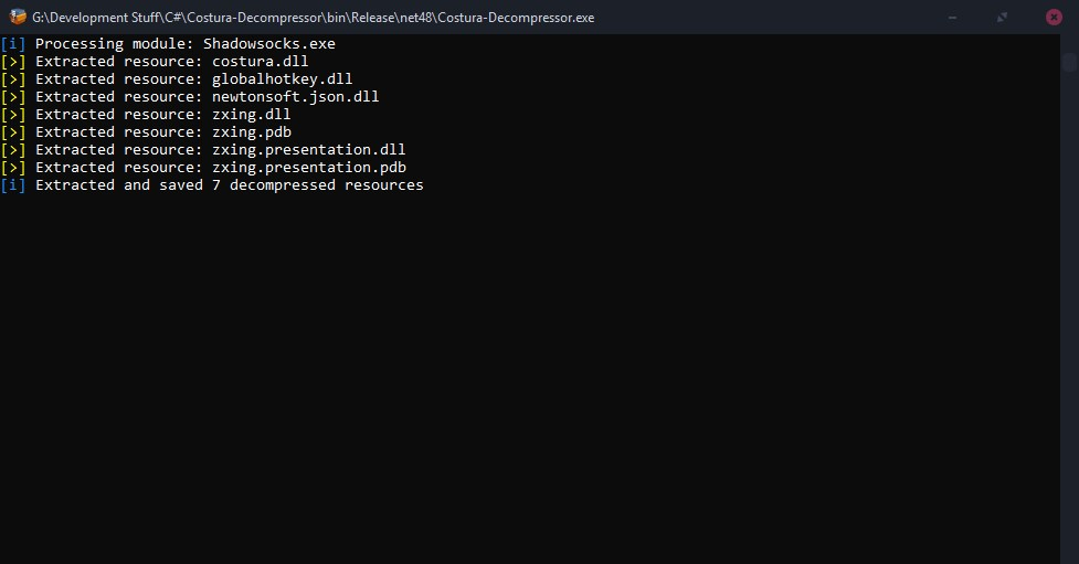 GitHub - dr4k0nia/Simple-Costura-Decompressor: Simple tool to extract and decompress embedded ...