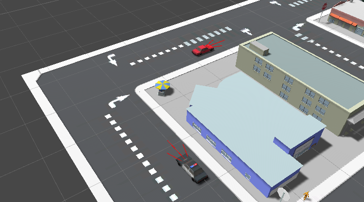 GitHub - dylanmad/traffic-simulation: A state-driven city simulation ...